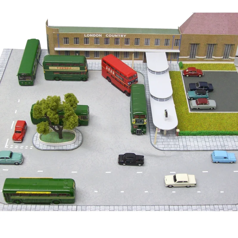 SA St Albans LT country bus garage | Kingsway Models