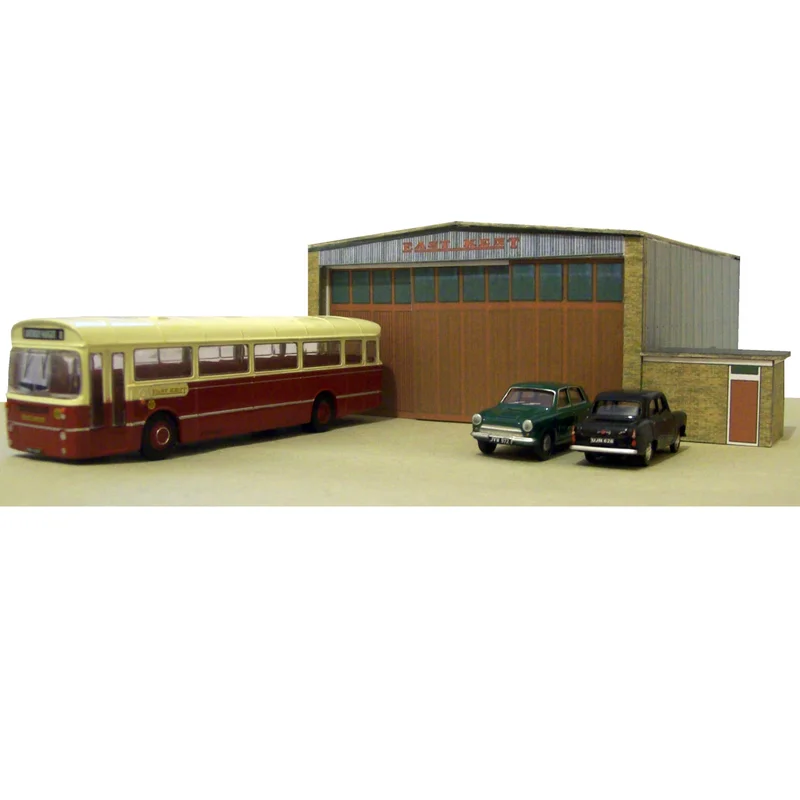 EKNR East Kent New Romney bus depot 1/76 | Kingsway Models