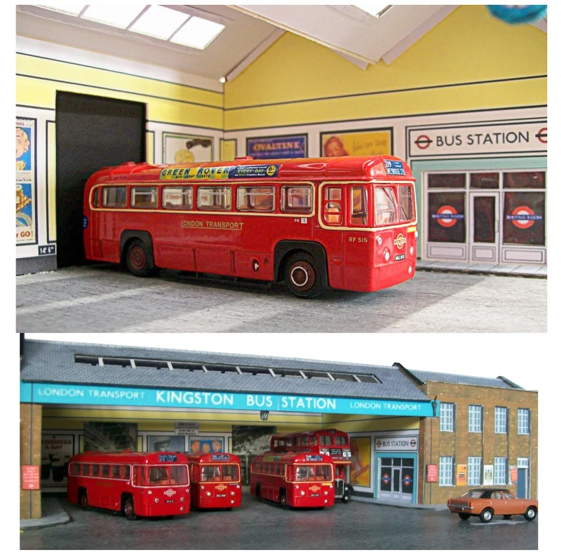 K Kingston LT central bus station 1/76 | Kingsway Models