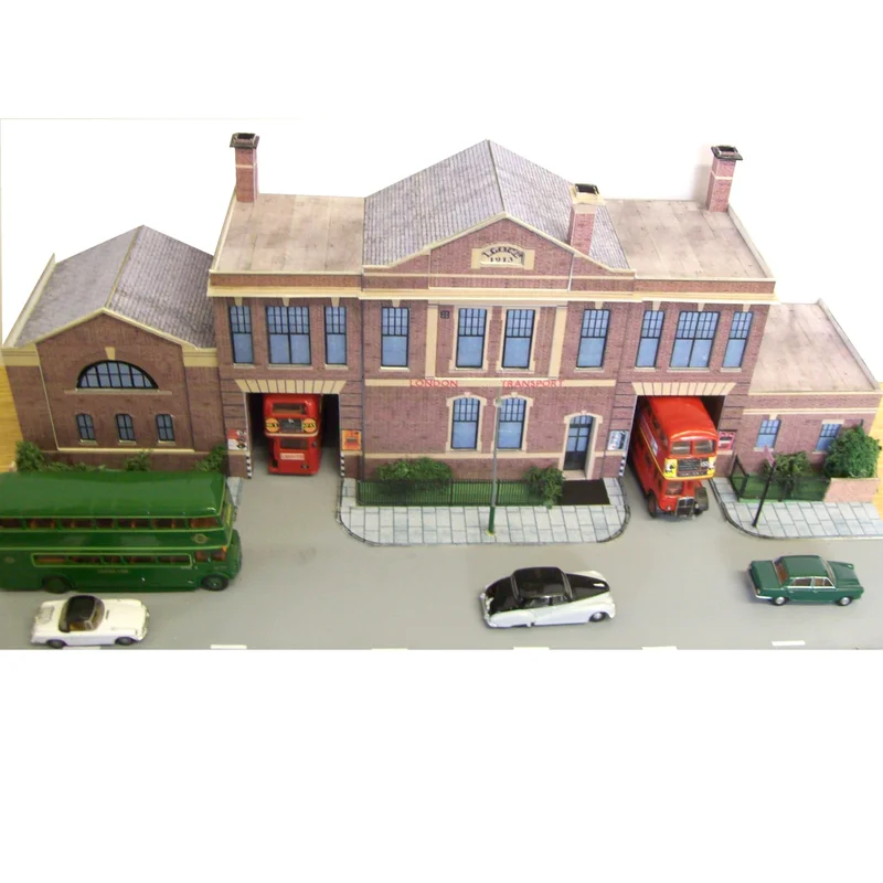 AP Seven Kings LT central bus garage 1/76 | Kingsway Models