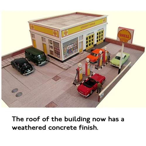 KG Kingsway Petrol Station 1/76 | Kingsway Models