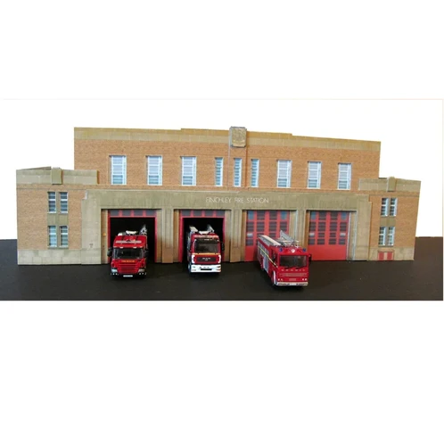 FYF Finchley Fire Station 1/76 | Kingsway Models