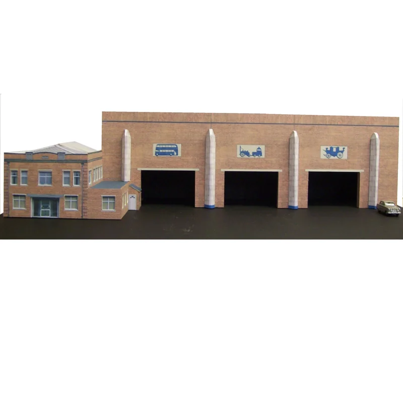 GYC Great Yarmouth Caister Rd bus garage 1/76 | Kingsway Models