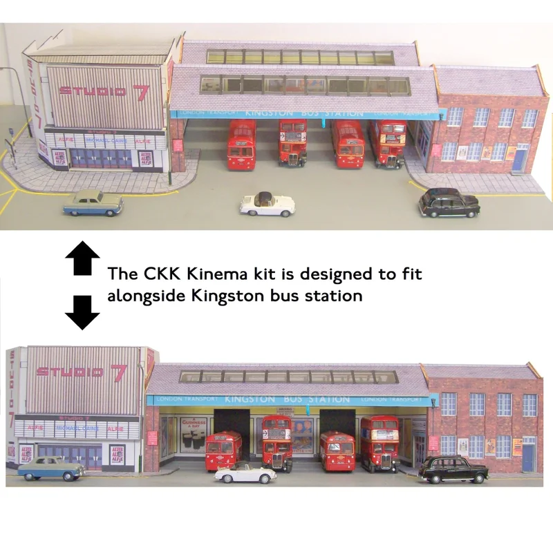 K Kingston LT central bus station 1/76 | Kingsway Models