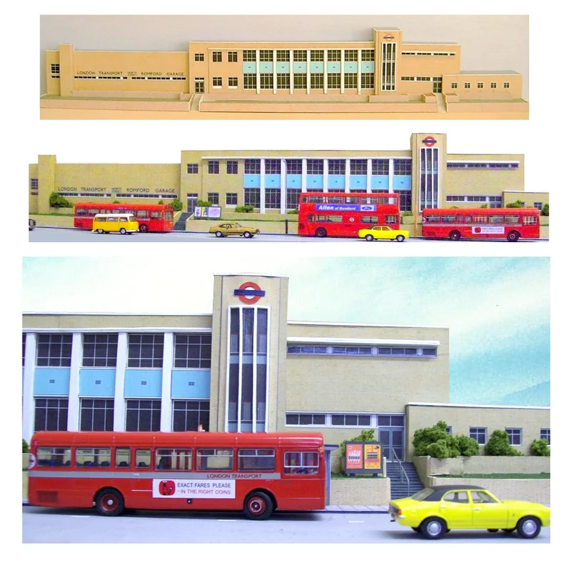NS North Street (Romford) LT central bus garage 1/76 | Kingsway Models