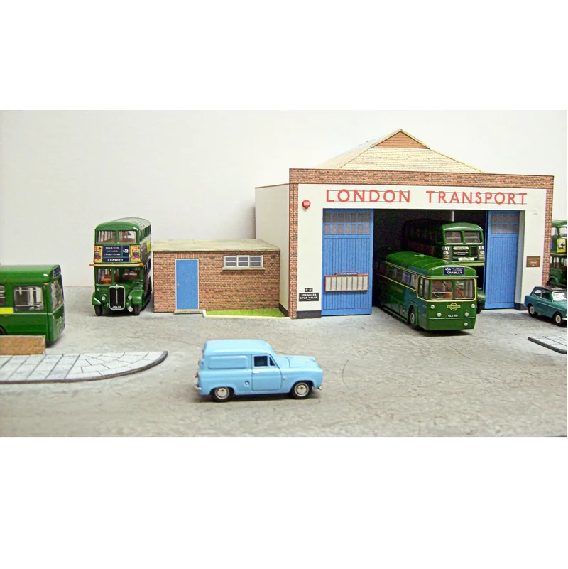 CY Crawley LT country / LCBS bus garage 1/76 | Kingsway Models