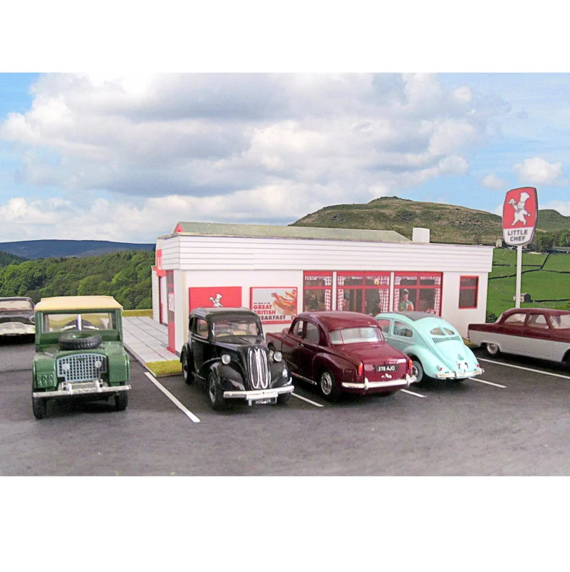 OLC Little Chef restaurant 1/43 | Kingsway Models
