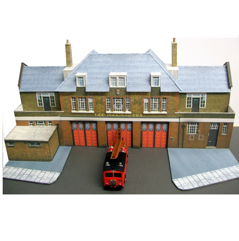 DOC Dockhead Fire Station 1/76 | Kingsway Models