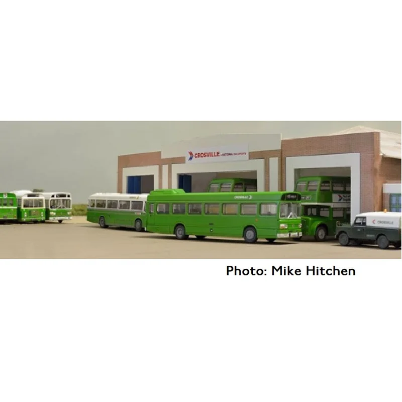CFNT Crosville Flint bus garage 1/76 | Kingsway Models