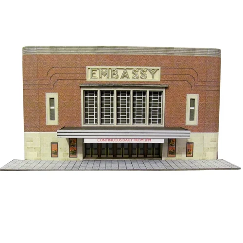 CPWE Petts Wood Embassy cinema 1/76 | Kingsway Models
