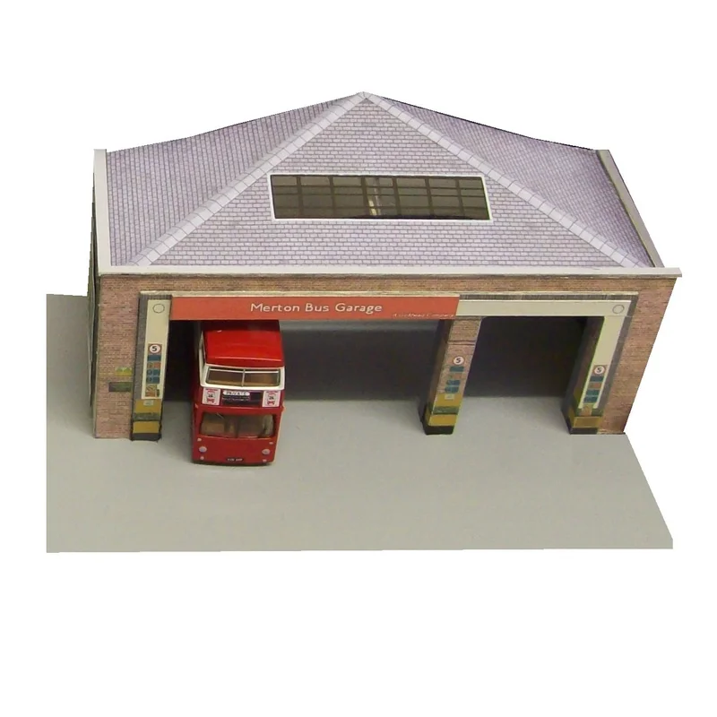 AL Merton central bus garage 1/76 | Kingsway Models