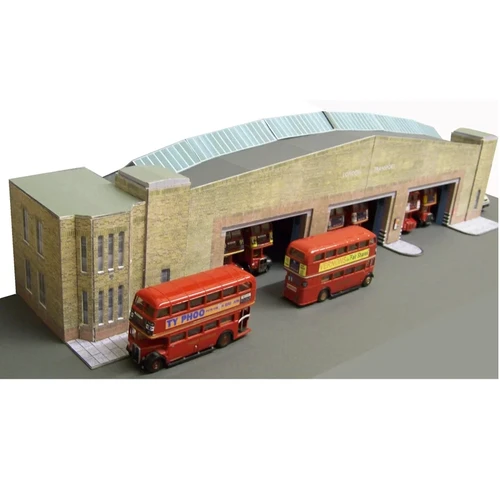 U Upton Park LT central bus garage 1/76 | Kingsway Models