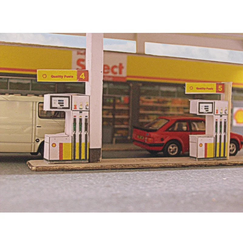 MFS Modern Filling Station 1/76 | Kingsway Models