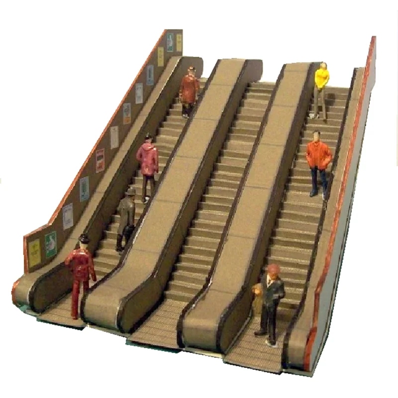 ESC Underground Escalator wood / steel 1/76 | Kingsway Models