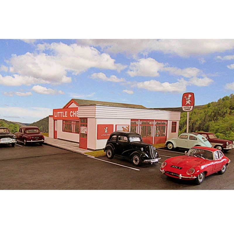 OLC Little Chef restaurant 1/43 | Kingsway Models