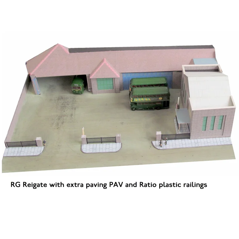 RG Reigate LT country bus garage 1/76 | Kingsway Models
