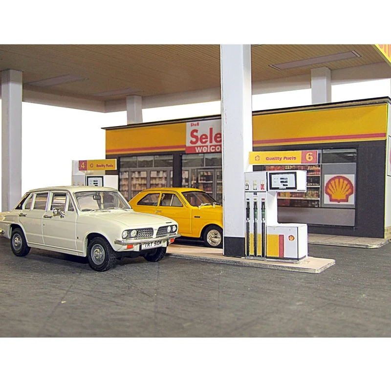 OMFS Modern Filling Station 1/43 | Kingsway Models