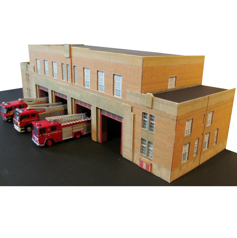 FYF Finchley Fire Station 1/76 | Kingsway Models