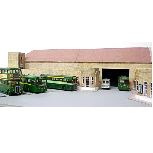 DS Dorking LT country / LCBS bus garage 1/76 | Kingsway Models