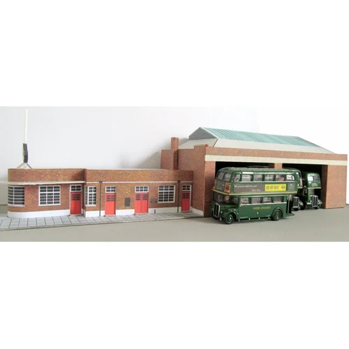 WY Addlestone LT country bus garage | Kingsway Models