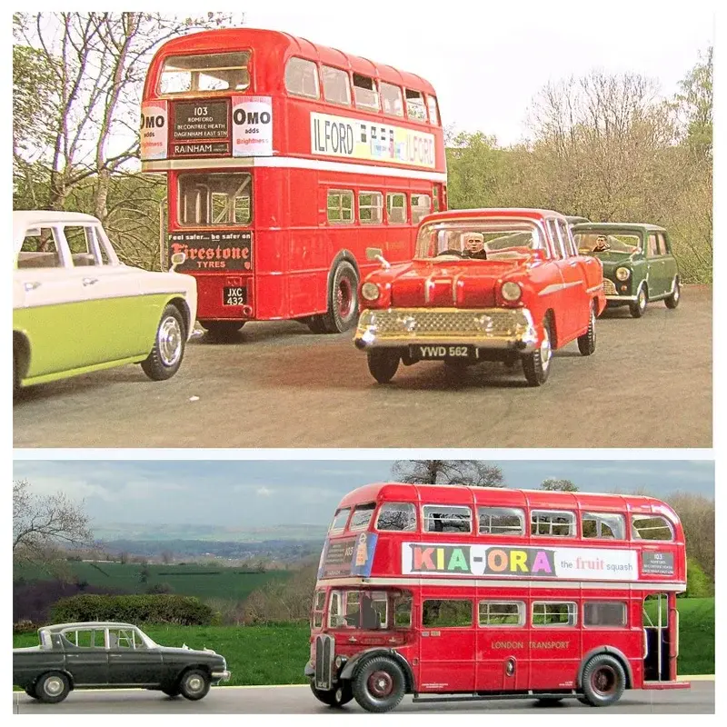 1/43 bus adverts for IXO / CORGI RT model | Kingsway Models