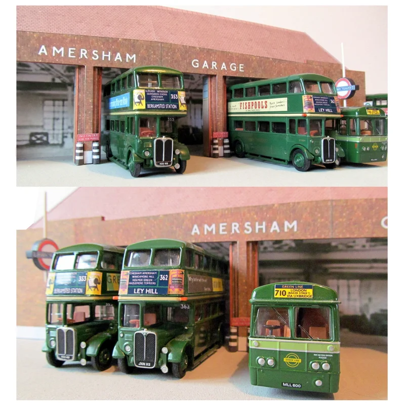 MA Amersham LT country bus garage 1/76 | Kingsway Models