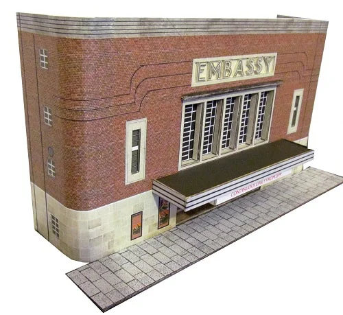 CPWE Petts Wood Embassy cinema 1/76 | Kingsway Models