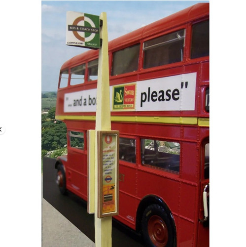 LTBS 1/24 bux stop | Kingsway Models