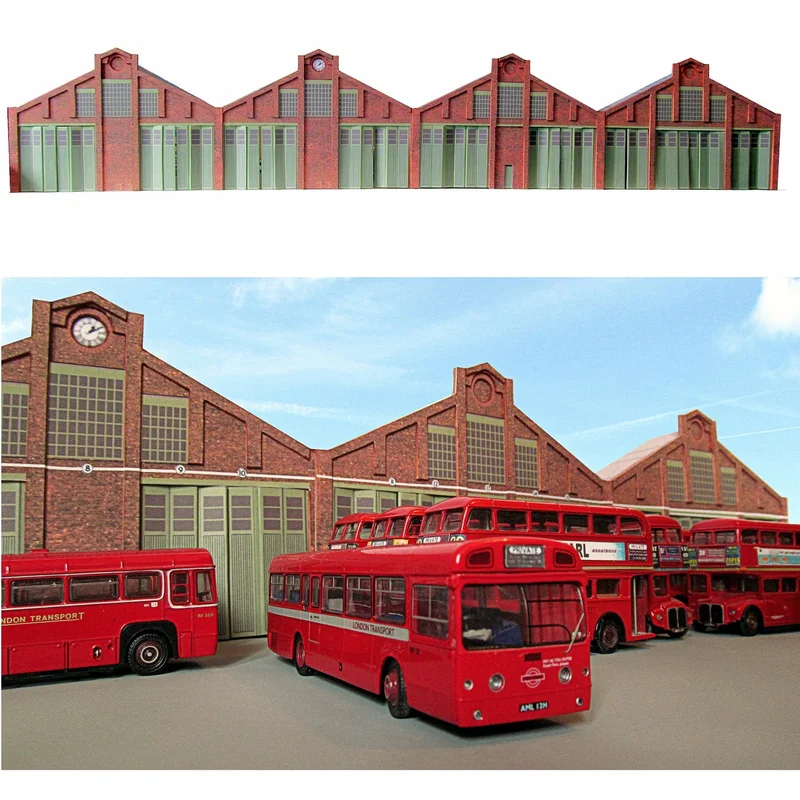 FW Fulwell LT bus central garage 1/76 | Kingsway Models