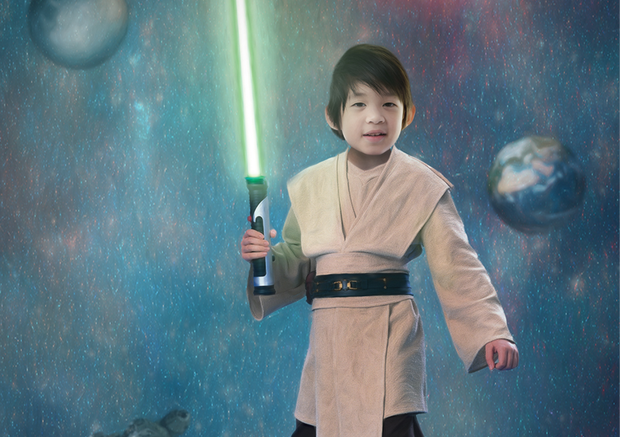 Boy Child Fantasy Portraits - From Pirates to Star Wars