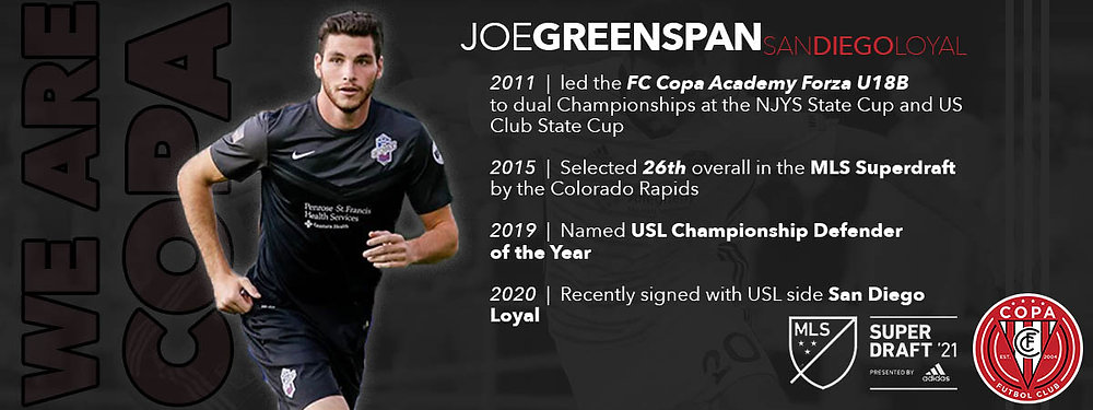 FC Copa Alumnus Joe Greenspan Shares Thoughts On MLS SuperDraft