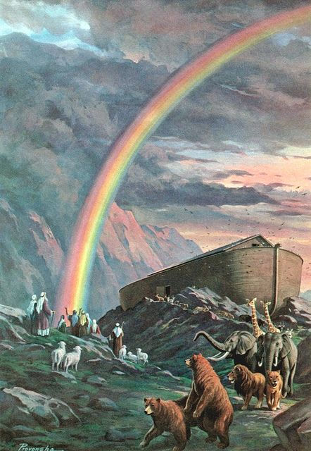 what's in a rainbow? the promise of Noah and his ark