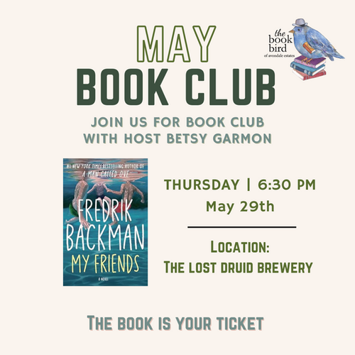 May Book Club | The Book Bird Bookstore
