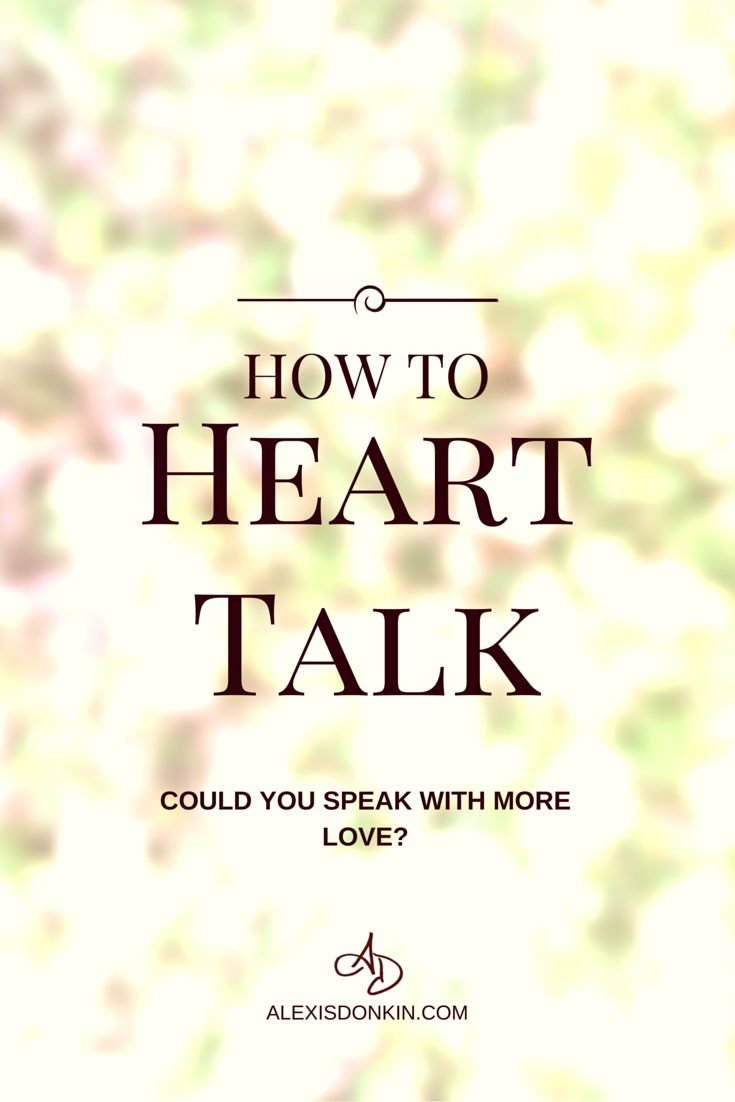 How to Heart Talk - Alexis Donkin