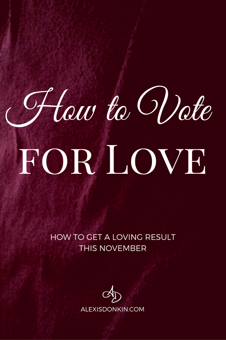 How to Vote for Love - Alexis Donkin