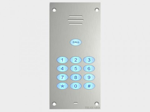 Telguard T-Bespoke 1 Way GSM intercom with keypad | rydan-automation