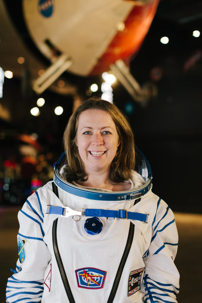 Meet the woman leading the way into space