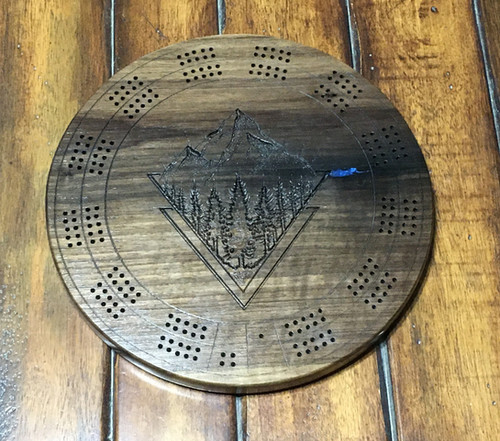 Cribbage Board - 2 player | HammondCustomDesigns