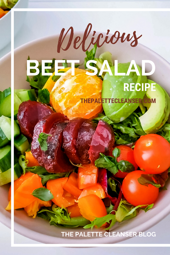 Beetroot Salad with Citrus Mayo Vinaigrette (Healthy Beet Recipe)