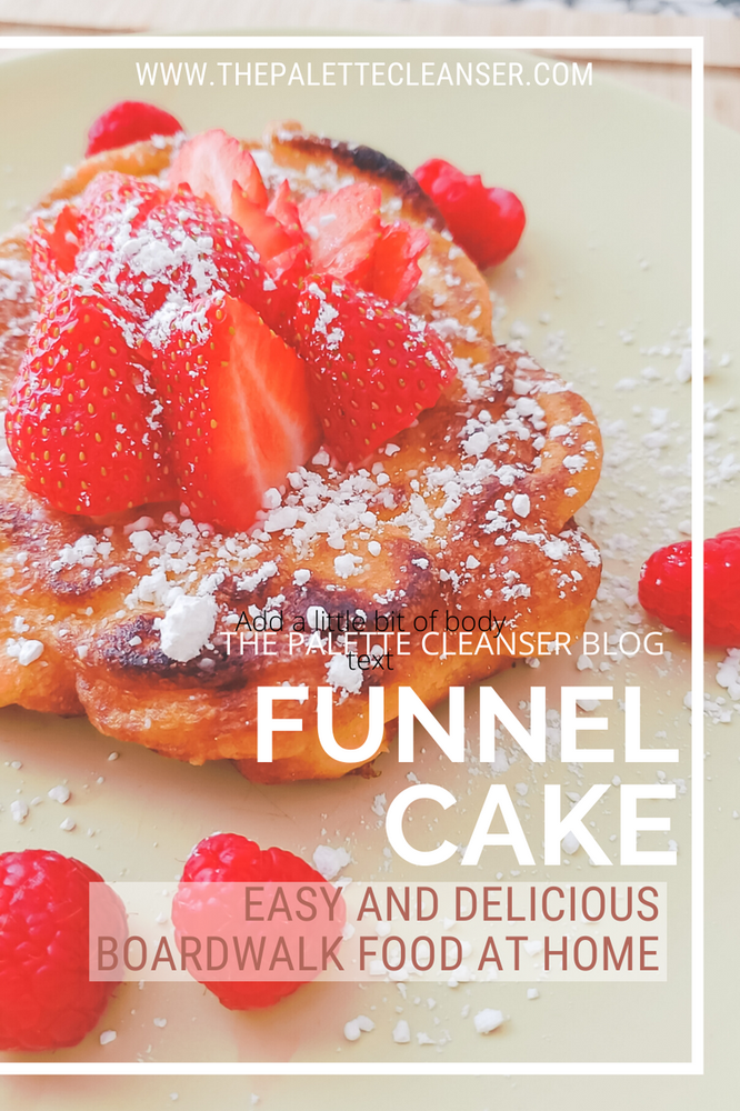 Dairy Free Funnel Cake (For a Beach Day at Home)
