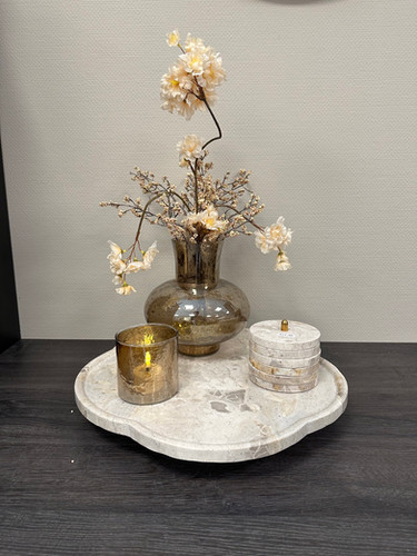 Complete tafel set : blad 40 cm doorsnede | De Boer Luxury