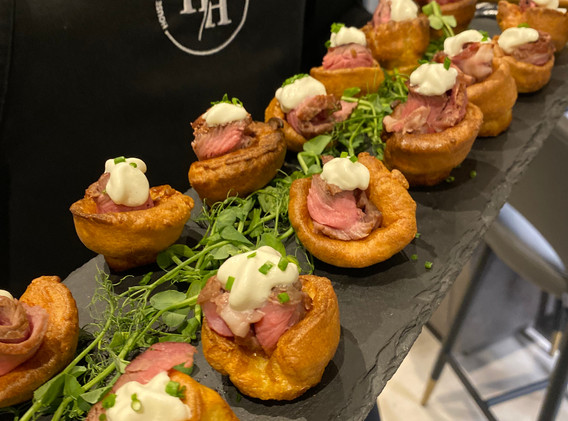 Bespoke Dining Experience Canape Style