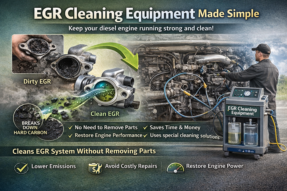 EGR Cleaning Equipment Made Simple