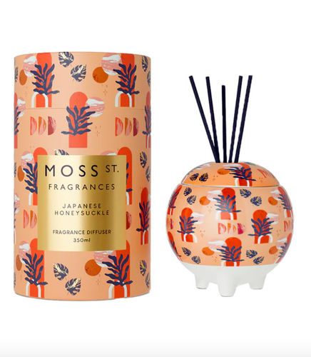 Japanese Honeysuckle Ceramic Diffuser | Karmeleons Gifts