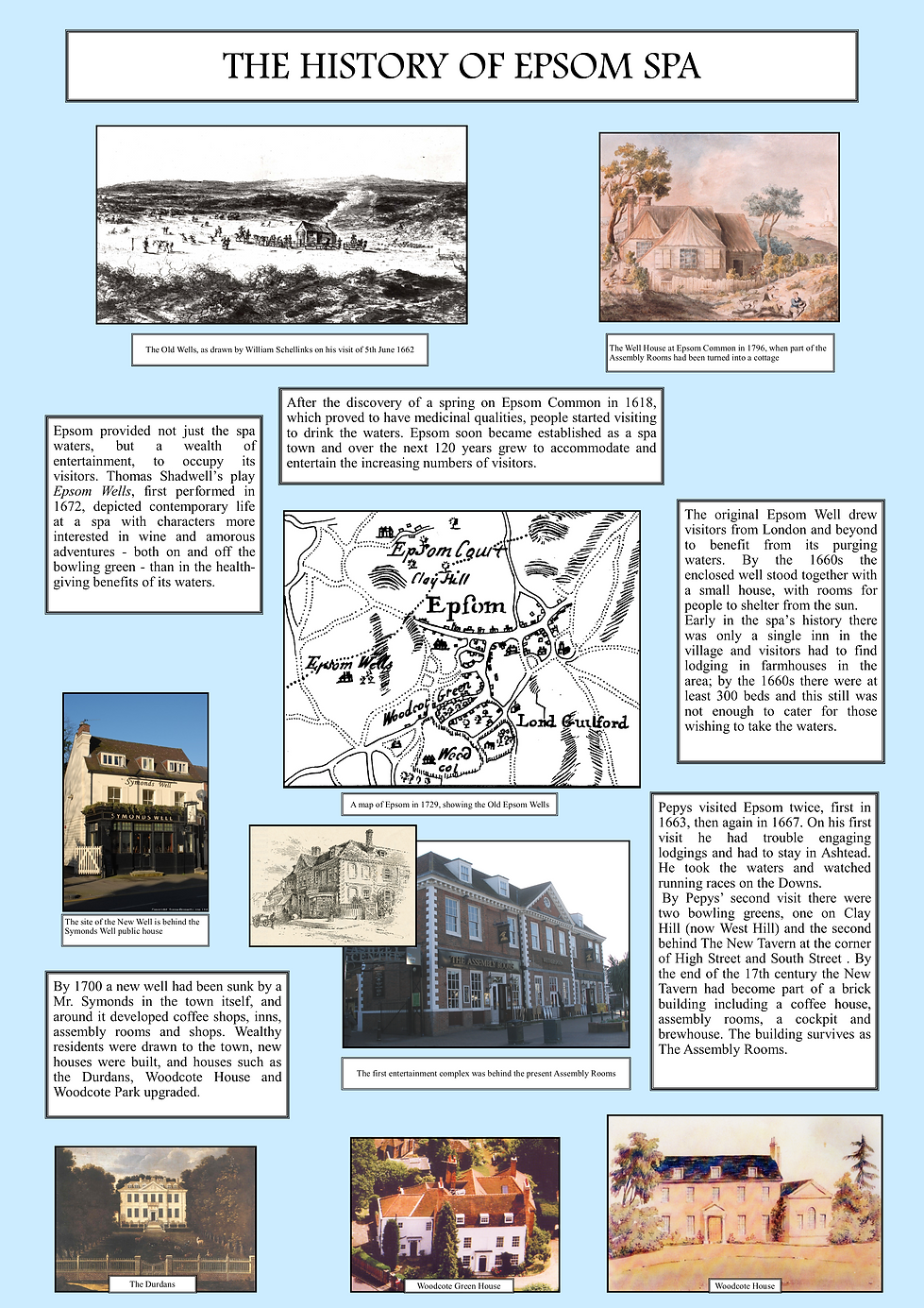 Epsom Spa History | EEHAS