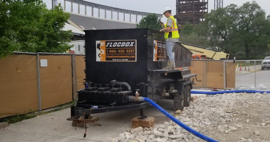 Floc Box Dewatering Device