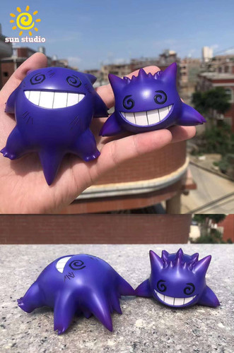 【ready stock】Sun Studio - Pokemon - Faint Gengar Resin Statue GK Anime ...
