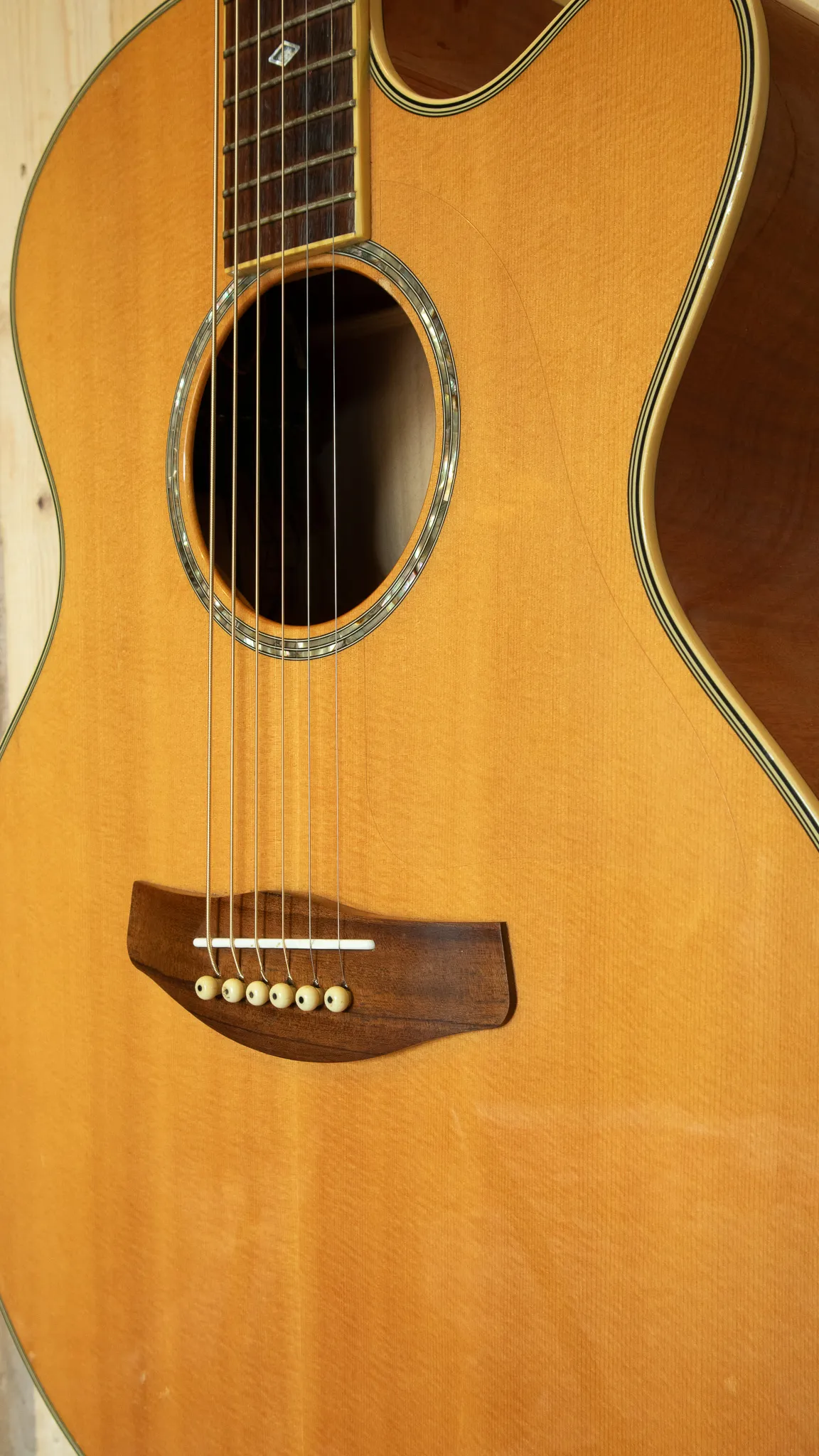 PRE-LOVED - Yamaha Compass Series CPX600 Vintage Tint Acoustic Guitar ...