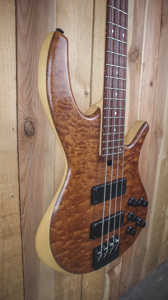 NEW - Overwater Progress Bass Natural Finish | The Woodshed Guitars