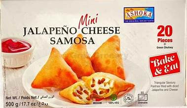 Ashoka Jalapeno Cheese Samosa 20g | Apna Bazaar Grocery